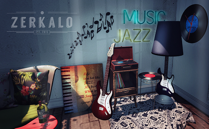 Second Life Marketplace - [ zerkalo ] Music is Life - Rug